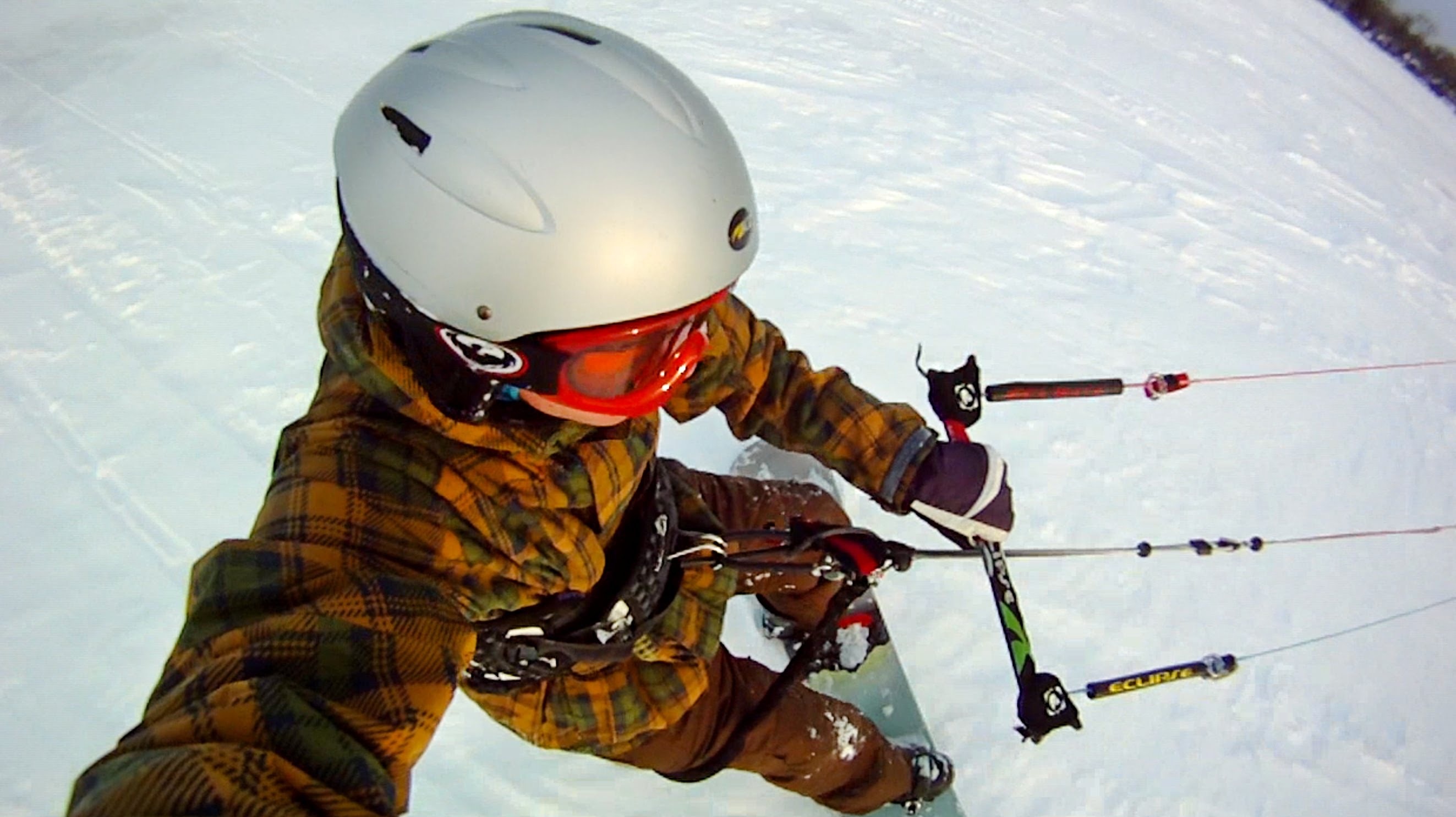 GoPro HD HERO camera: SnowKiting in the Backcountry | GoPro Times