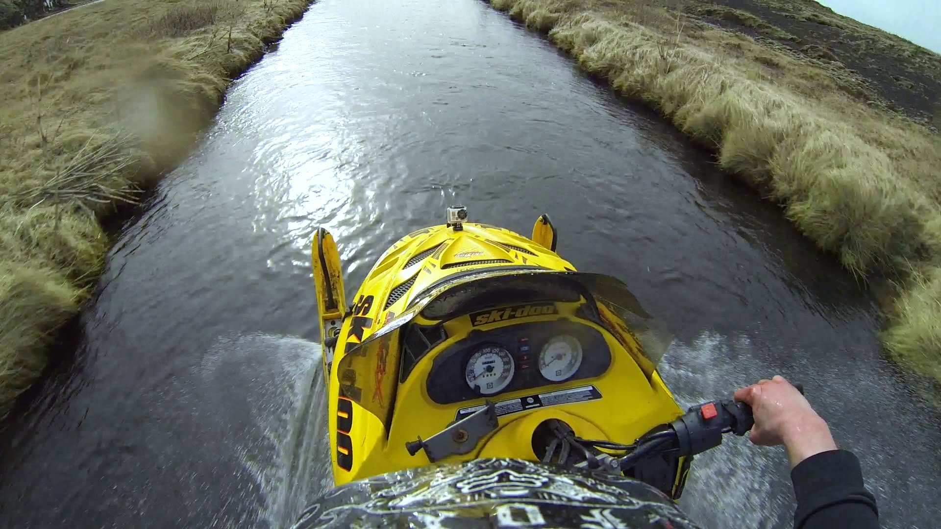 GoPro: Snowmobile Down Rapids in Iceland | GoPro Times