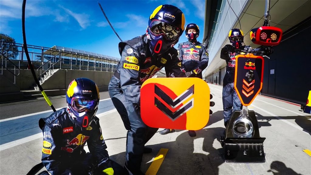 GoPro: Pit Stop Practice with the Red Bull Racing Formula One Team ...