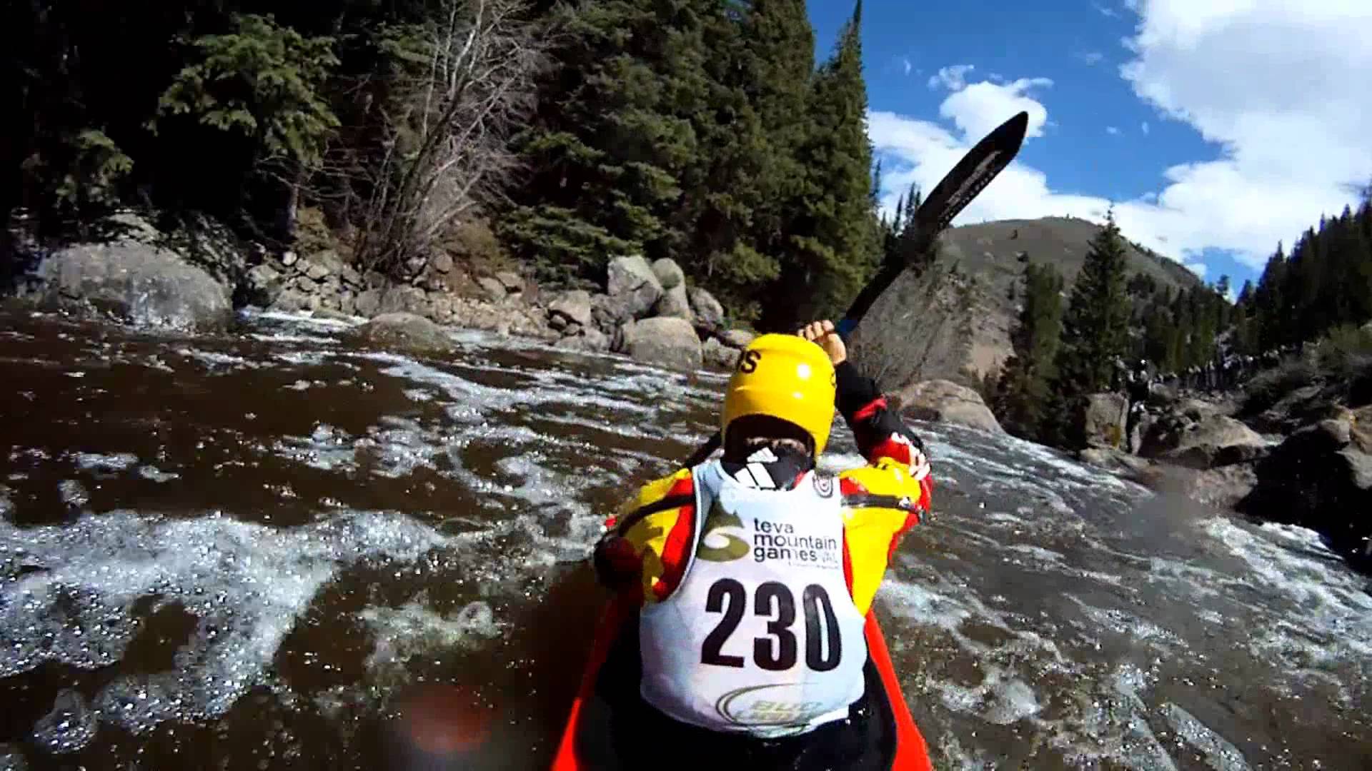 GoPro HD: Kayaking 2011 TEVA Mountain Games - Steep Creek Kayak Run ...