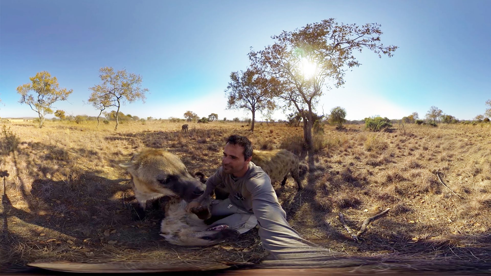 GoPro VR: Hyenas Wrestling With Kevin Richardson | GoPro Times