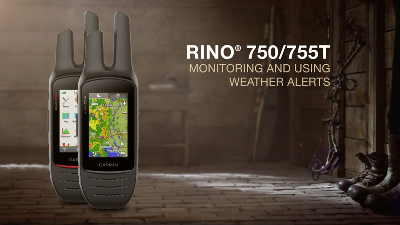 Rino 750/755t: Monitoring and Using Weather Alerts | GoPro Times