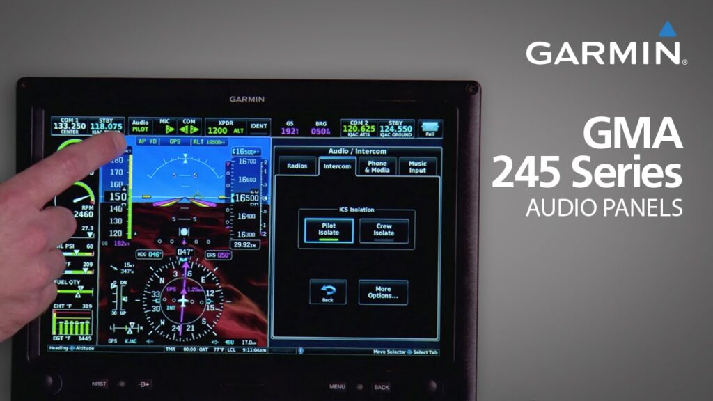 Garmin GMA 245/245R: Operating Your Audio Panel for Experimental, Light ...