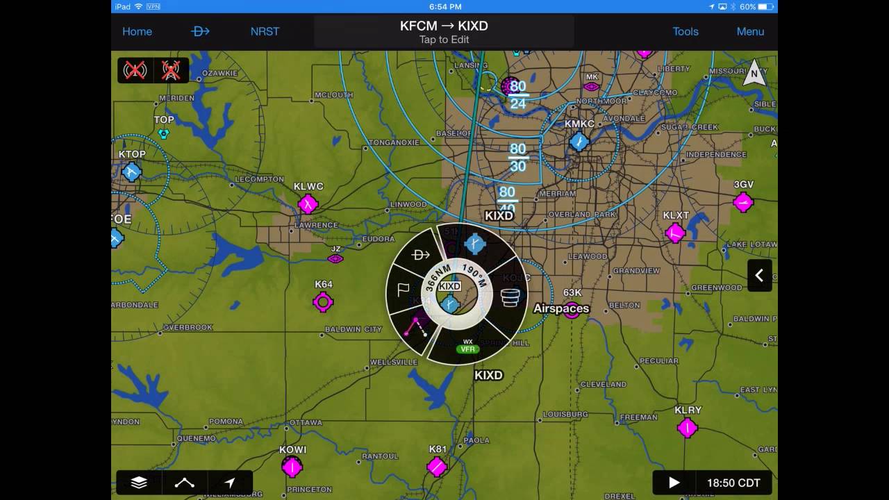 Garmin Pilot: Chart Overlays | GoPro Times
