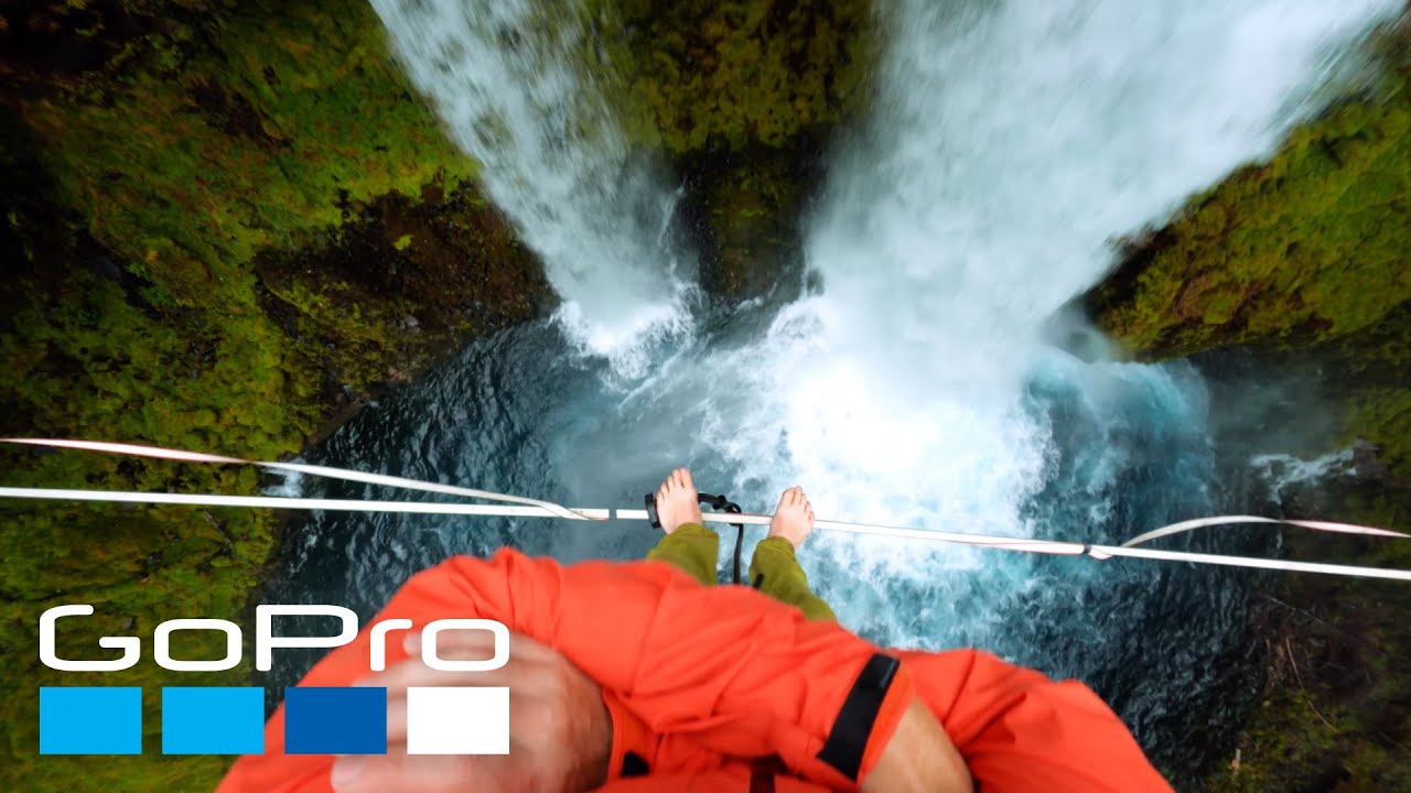 GoPro Awards: Highlining Over Waterfalls in the Pacific Northwest ...