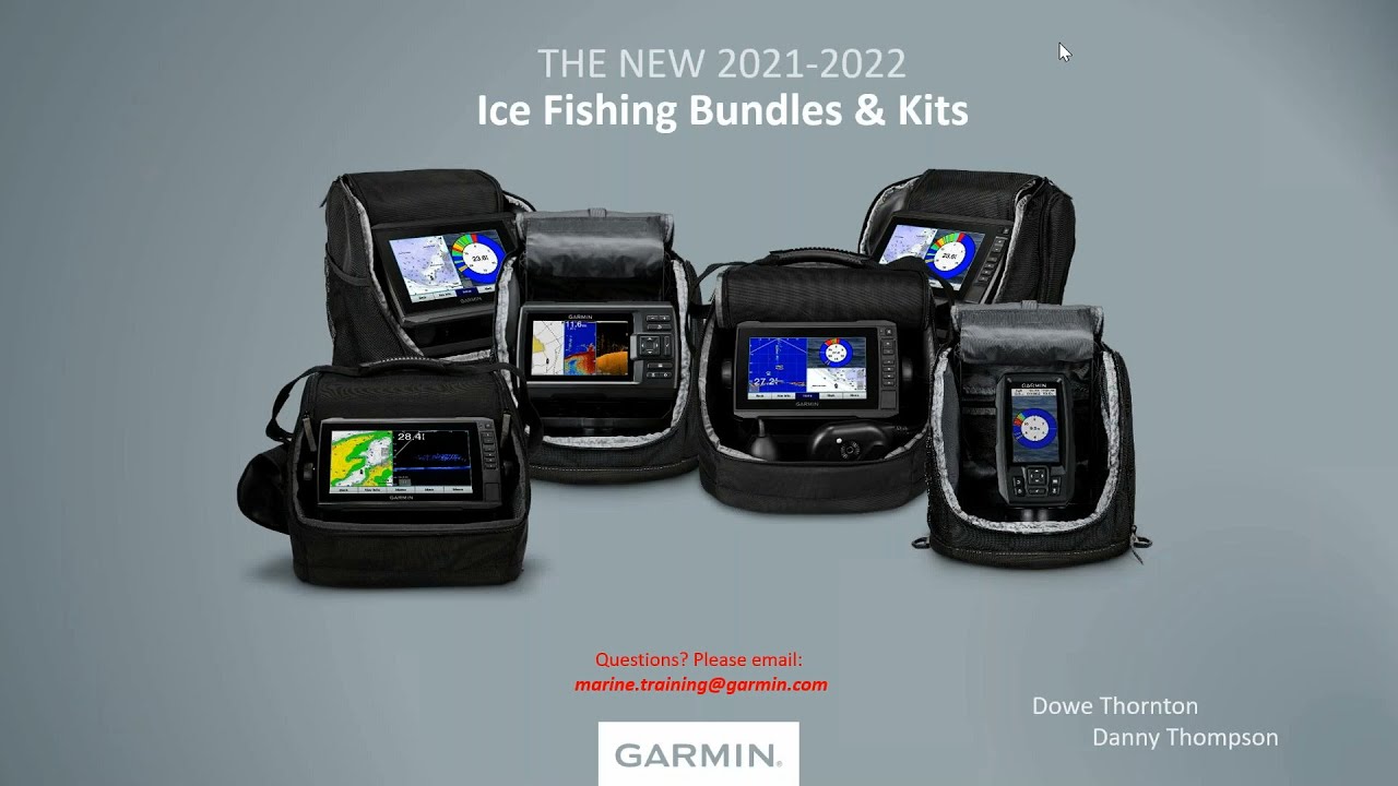 Garmin Marine Webinar: Ice Fishing Bundles and Kits for 2021 and 2022 ...