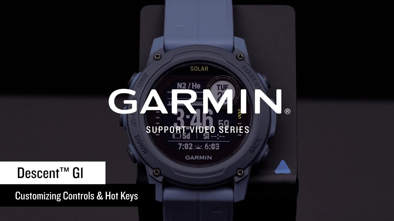 Support: Customizing Controls & Hot Keys on the Descent™ G1 Series | GoPro Times
