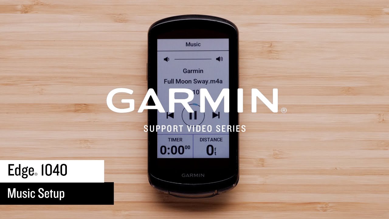 Garmin Support | Edge® 1040 Series | Music Controls | GoPro Times