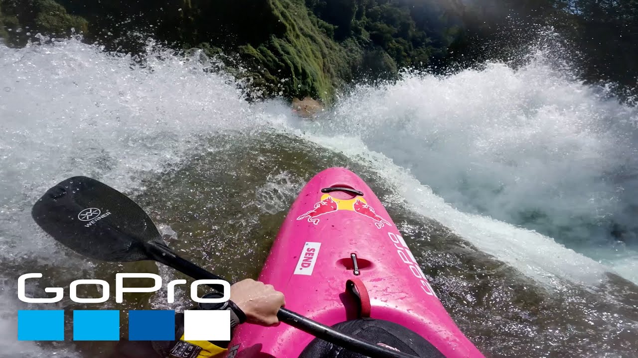 GoPro: Kayaking the Steepest Rideable Waterfall Section in the World ...