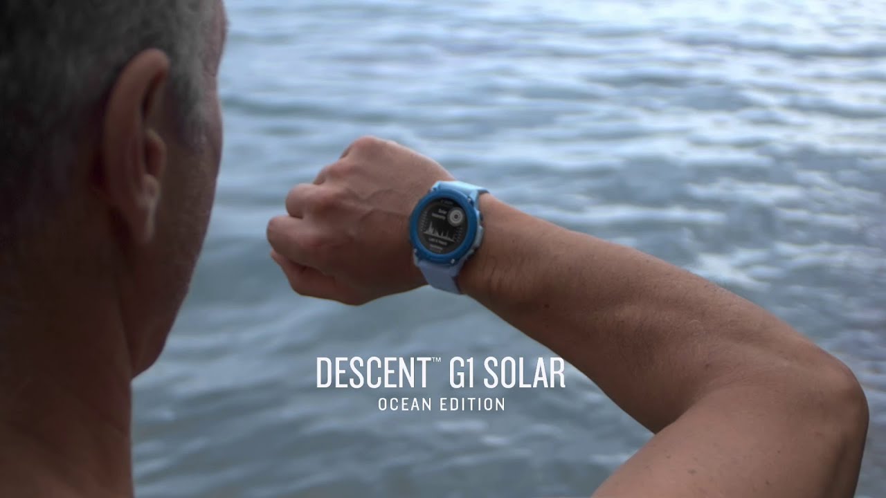 Garmin Descent G1 Solar – Ocean Edition | The Sustainable Dive Computer ...