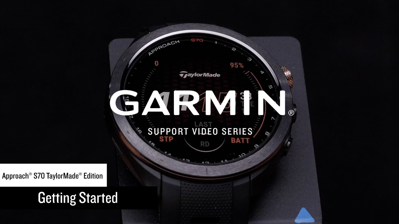 Garmin Support | Approach® S70 TaylorMade® Edition | Getting Started | GoPro Times