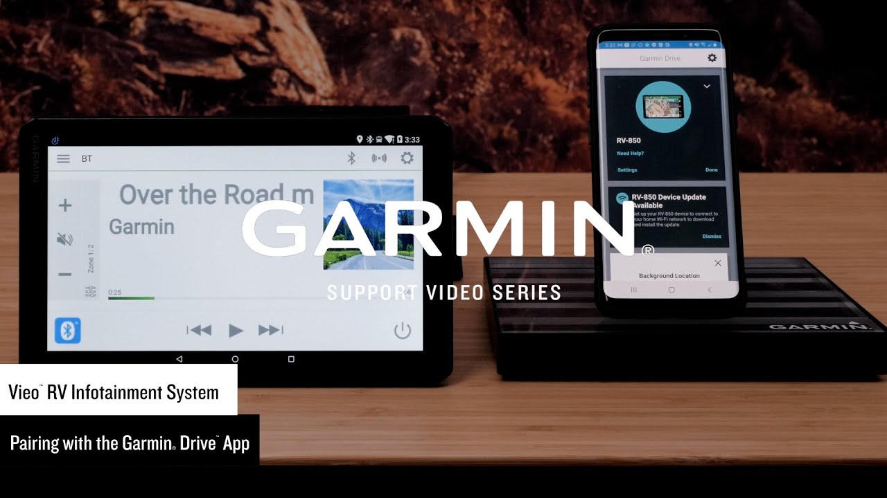 Garmin Support | Vieo™ RV Systems | Pairing with an Android™ Device ...