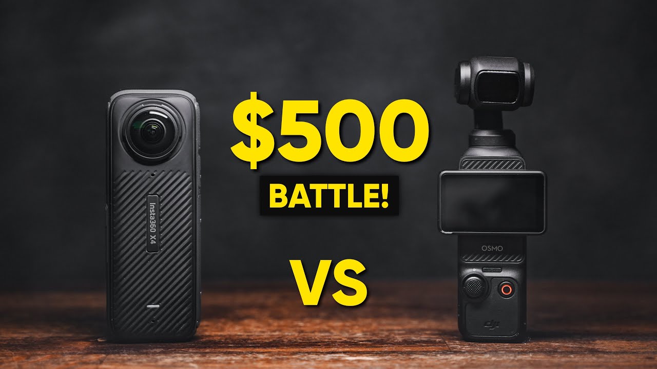 Insta360 X4 vs DJI Pocket 3 - The Ultimate $500 Dollar BATTLE (Don´t ...