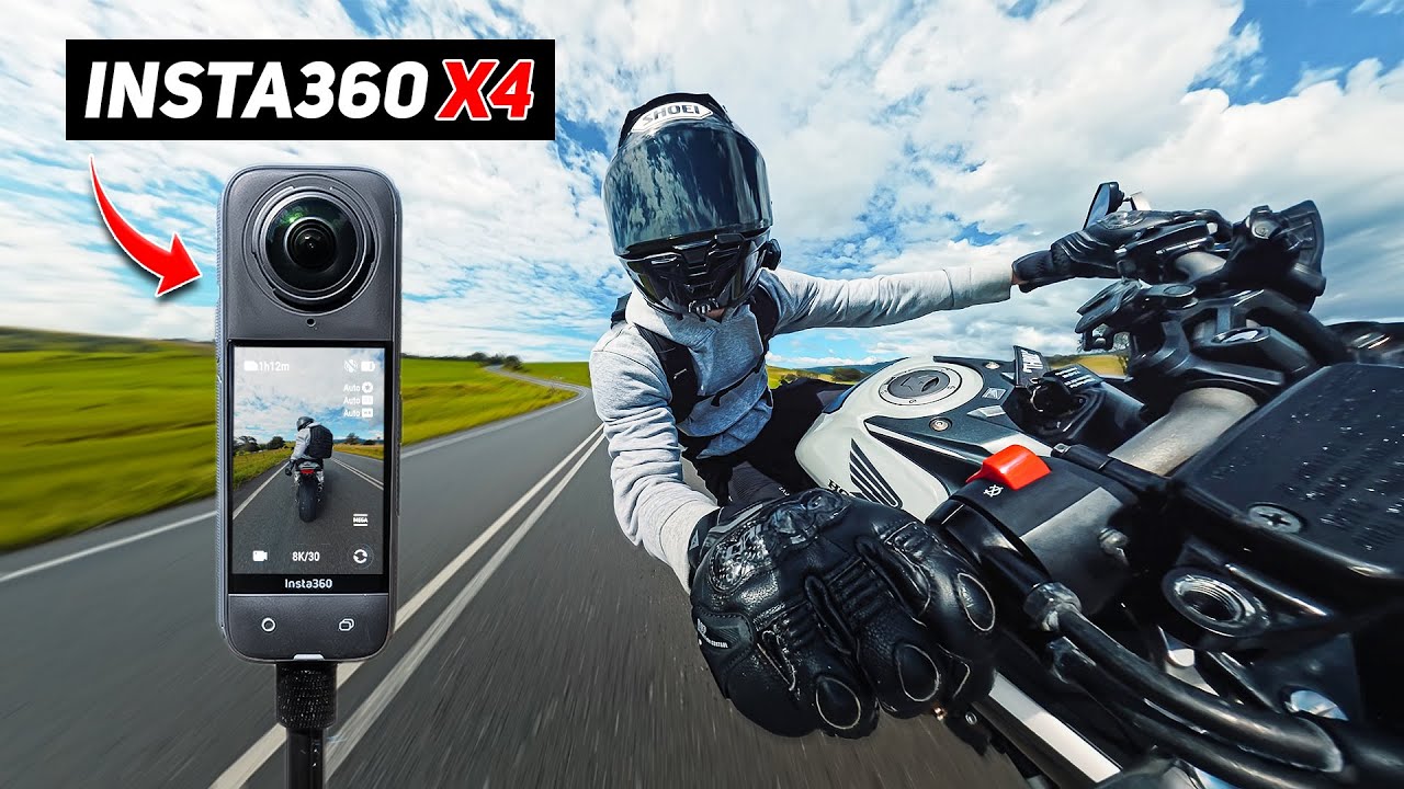 Motovlogging With The NEW Insta360 X4 | 8K 360 Camera! | GoPro Times