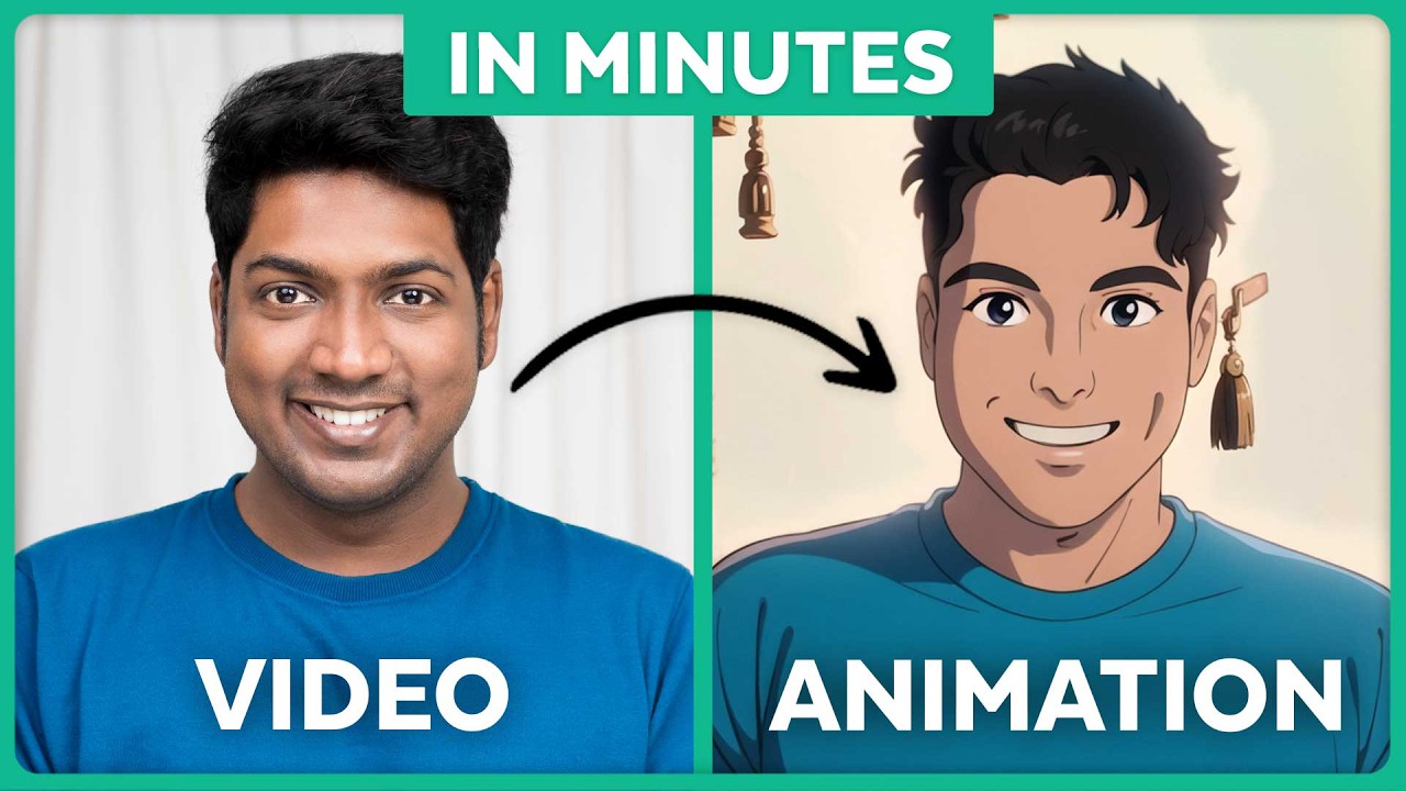 How To Convert Any Video To ANIME 😎| Animation AI | GoPro Times