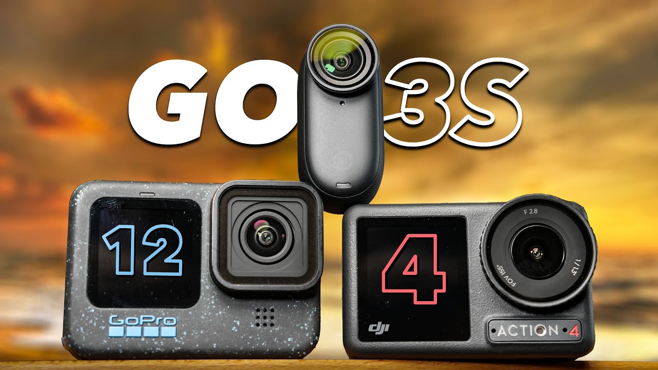 Insta360 GO 3S vs GoPro Hero 12 vs DJI Action A4 The Best Small Action ...