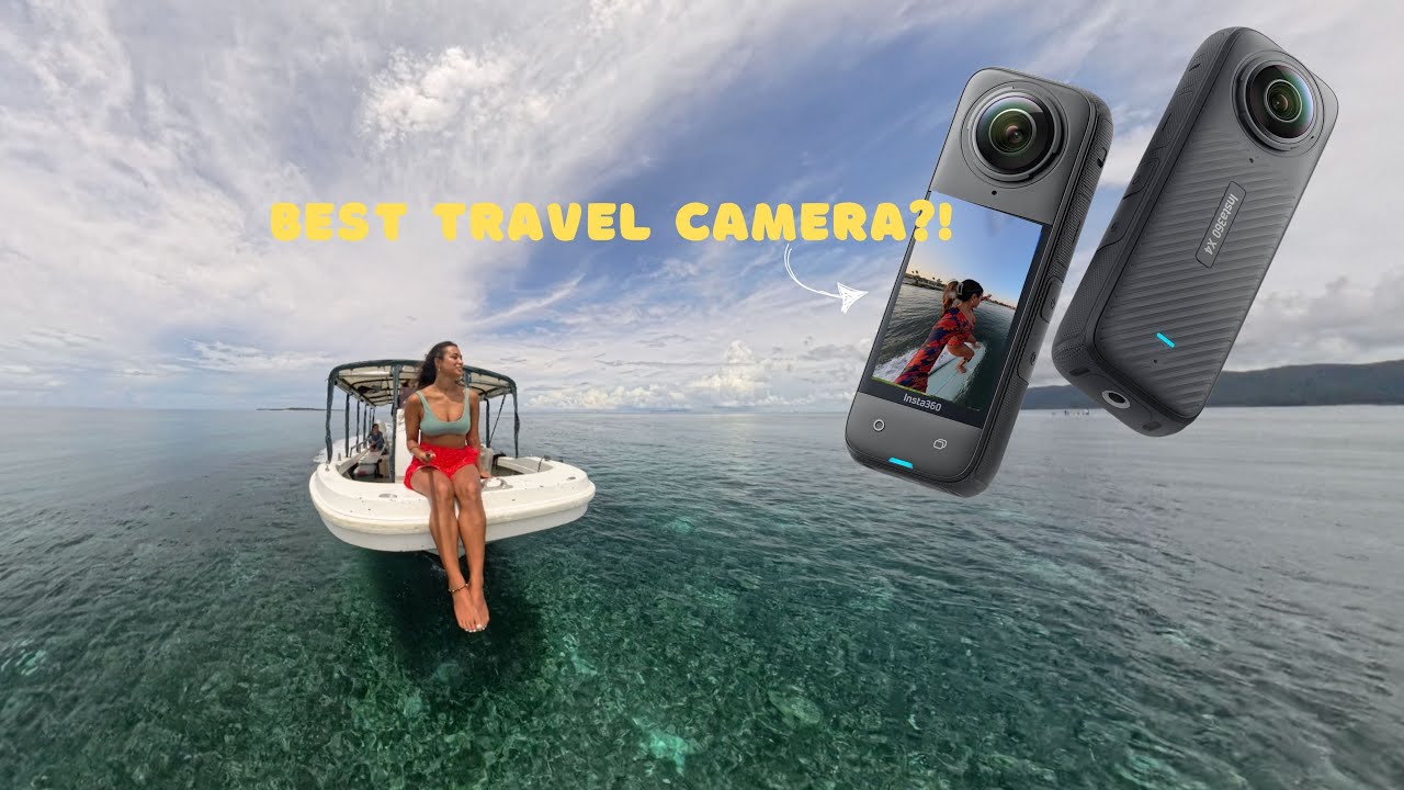 I took the Insta360 X4 snorkeling and surfing- my new favorite ocean ...