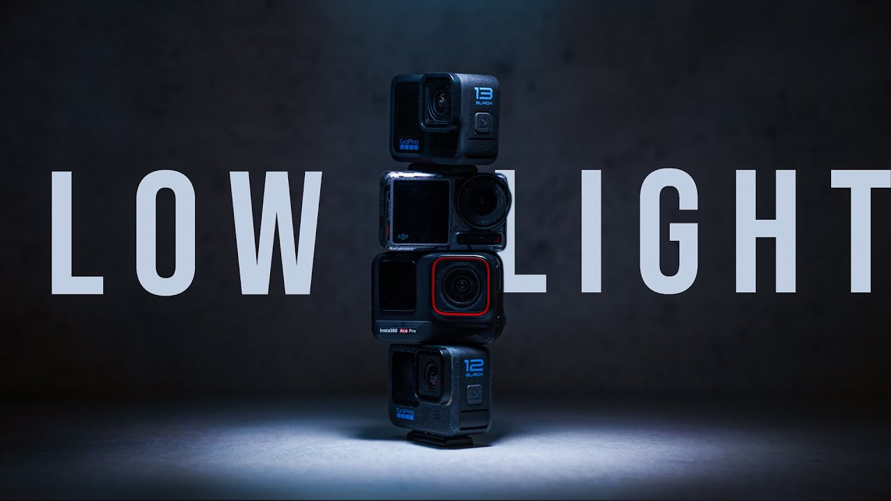 GoPro Hero 13 Low Light vs Insta360 Ace Pro, Hero 12, DJI Action 4 ...