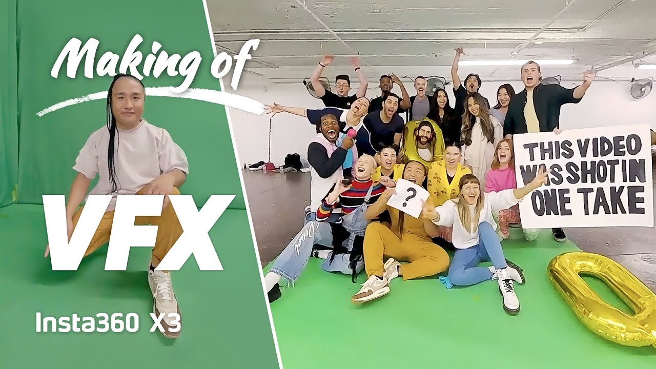 Insta360 X3 - VFX: How This One-Take Video Was Shot (ft. Cache Bunny ...