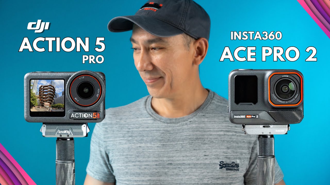 DJI Action 5 PRO vs Insta360 Ace PRO 2: The NEW BEST Action Camera | GoPro Times