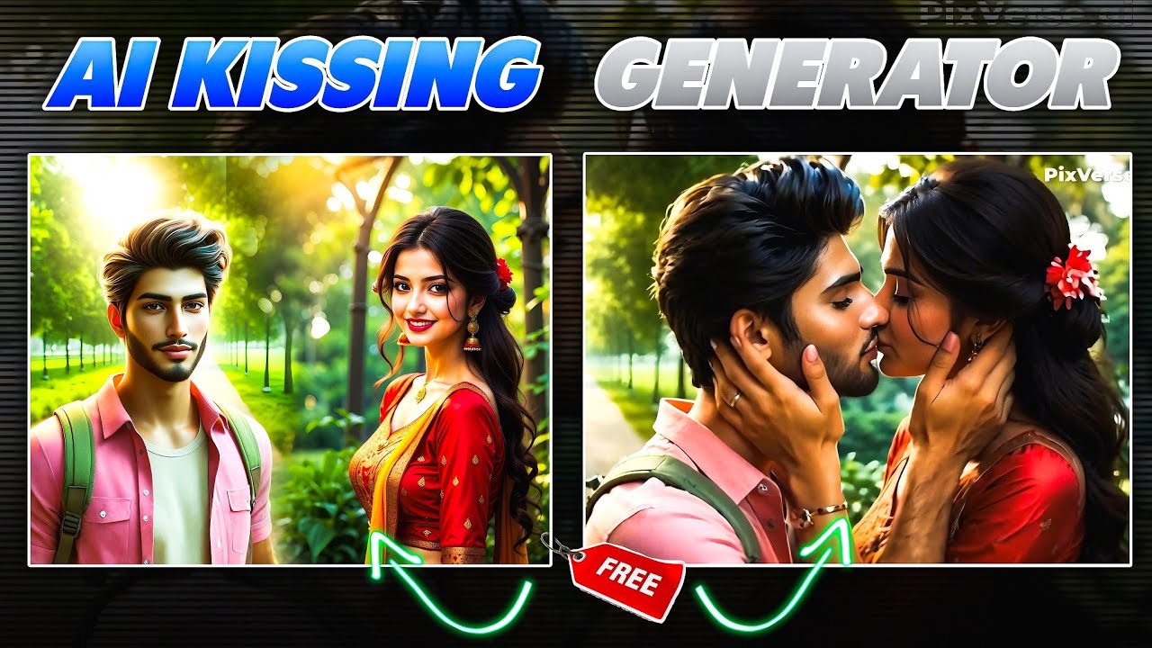 KISSING Ai VIDEO EDITING | Ai KISSING VIDEO KAISE BANAYE | TRENDING Ai ...