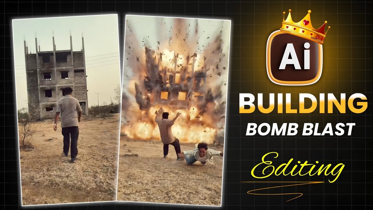 Trending Building Blast Video Editing | Realistic Vfx Effect Using Ai ...
